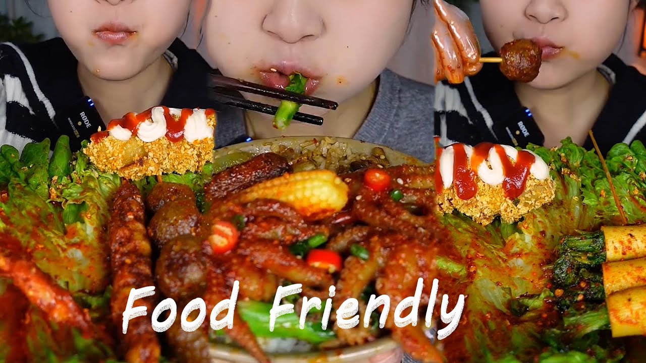 eating asmr mukbangs foods #824 - YouTube