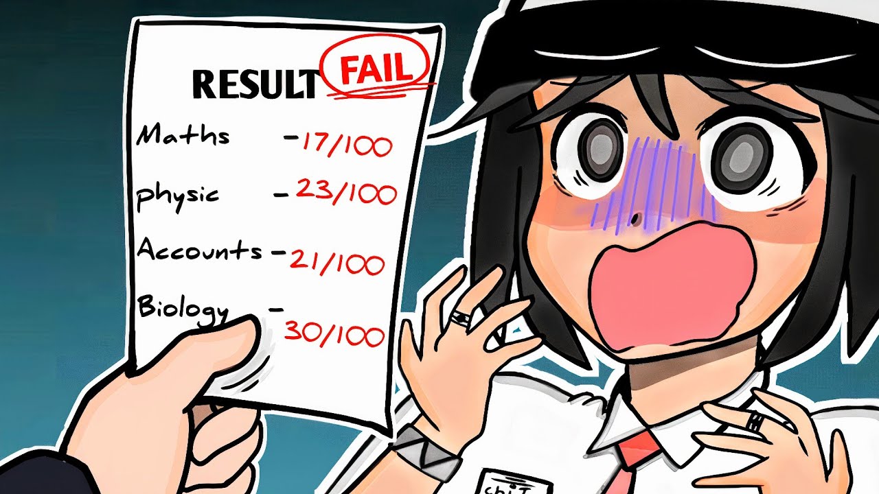 My Board Exam Experience | Indian exams | Hindi storytime animated ...