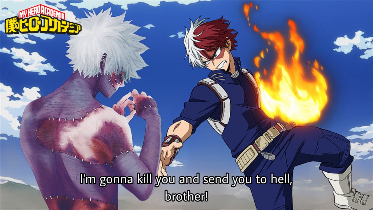 Dabi Decides To End His Brother Shotos Life My Hero Academia Youtube
