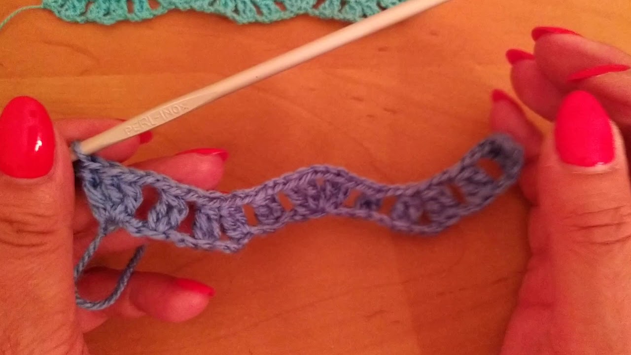 ΣΧΈΔΙΟ ΖΙΚ ΖΑΚ ΜΕ ΒΕΛΟΝΑΚΙ CROCHET TUTORIAL - YouTube