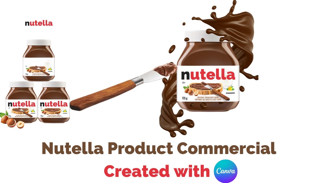 Nutella Product Commercial | Created with Canva - YouTube
