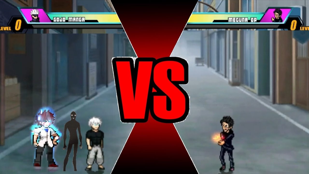 MEGUNA(megumi + sukuna) VS gojo manga,akuto sai OP,anti spiral..RUSUHH ...