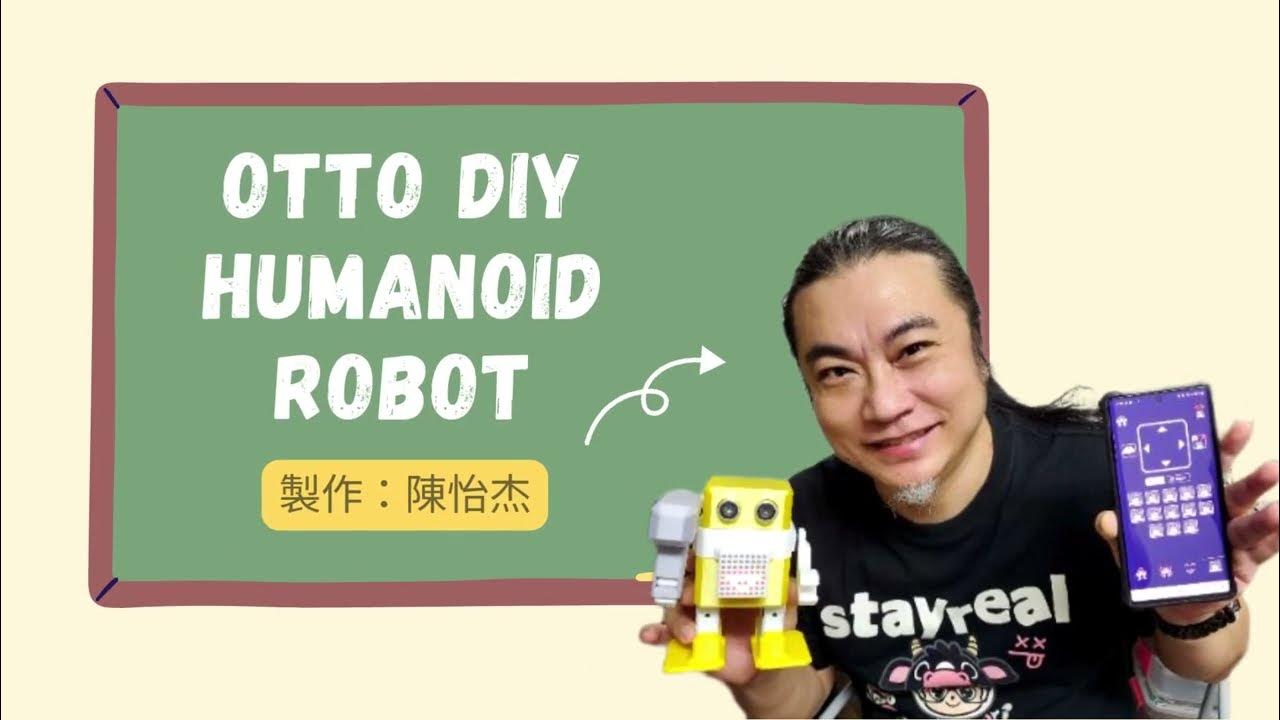 Otto DIY Humanoid robot - YouTube
