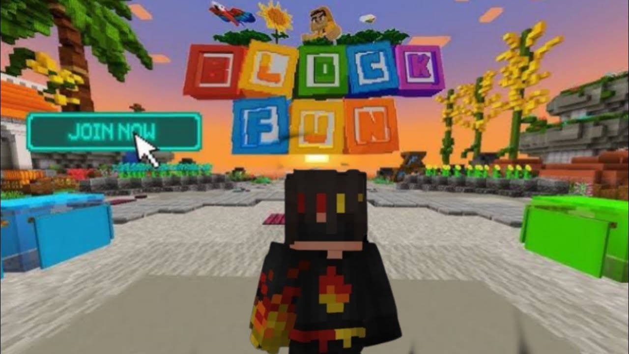Playing block fun smp new season join now 😊 - YouTube