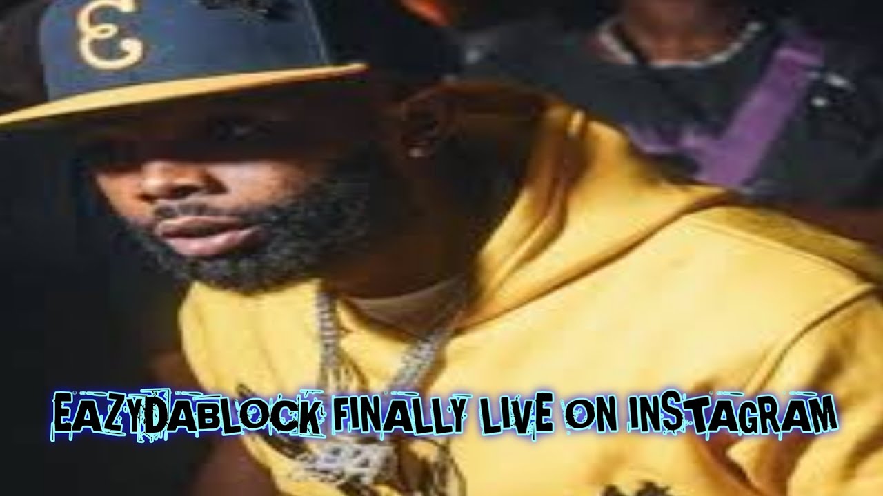 EAZYDABLOCK CAPTAIN FINALLY GOES LIVE ON INSTAGRAM 😳😲 - YouTube