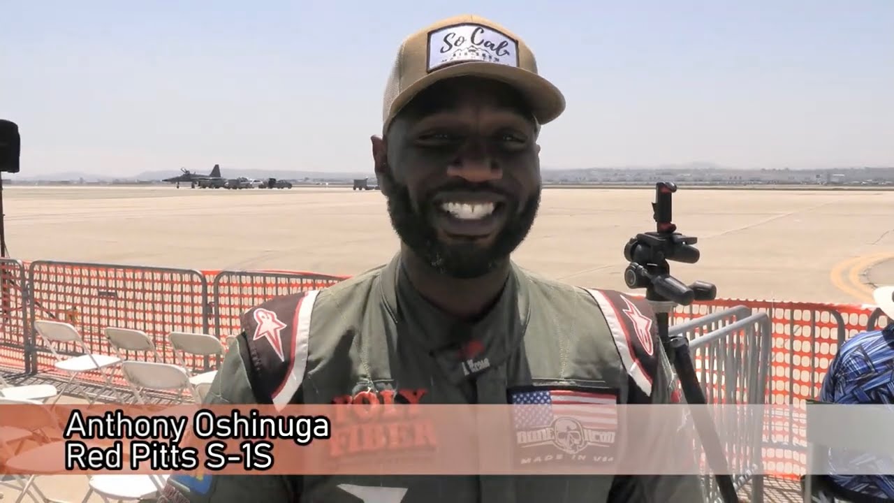 Anthony Oshinuga -Aerobatic Pilot & Air Racing Champion talk on Sunday ...