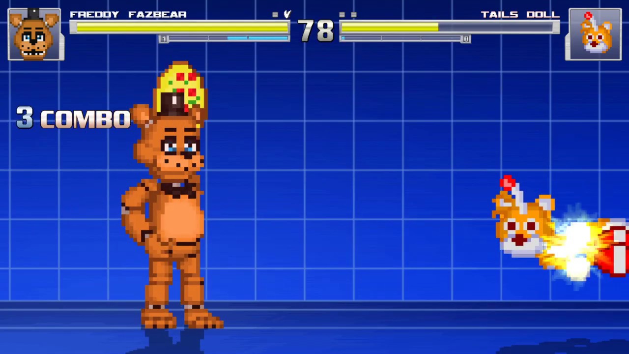 (requested mugen) Freddy Fazbear vs Tails Doll - YouTube