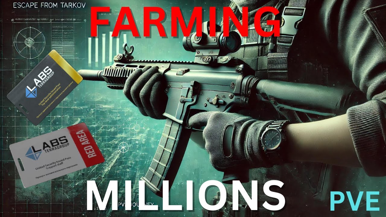 Farming Labs with Red and Black Keycards -EFT PVE. - YouTube