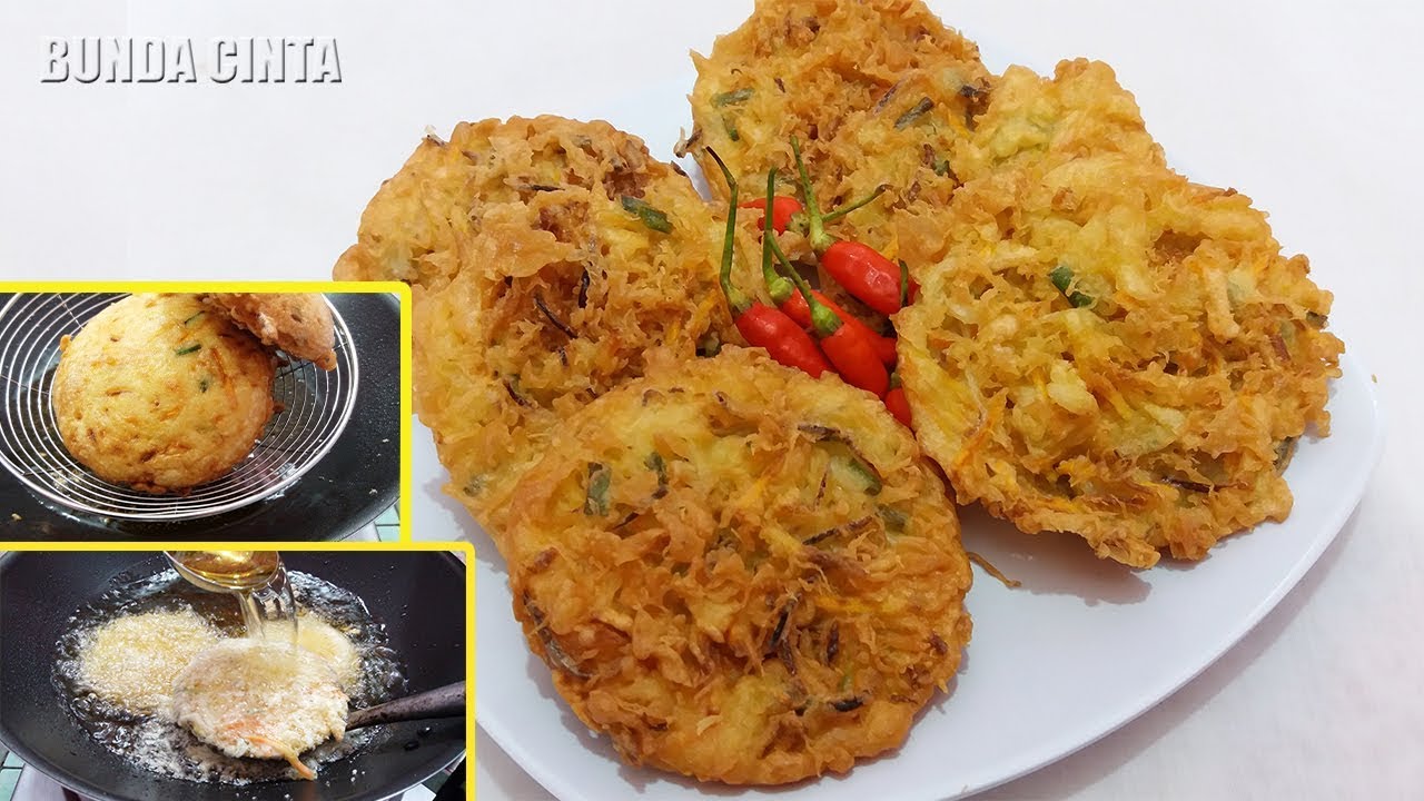 Resep Bakwan Sayuran Krispi Enak Sederhana Youtube