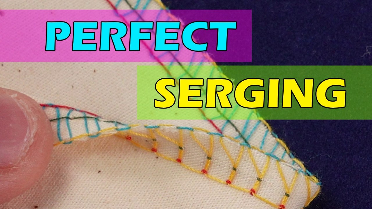 Serger Thread Tension: The Only Guide You'll Ever Need, I Promise - YouTube