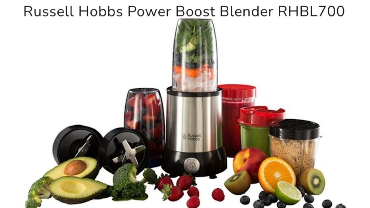 Unboxing a Russell Hobbs 'Power Boost Blender RHBL700' - YouTube
