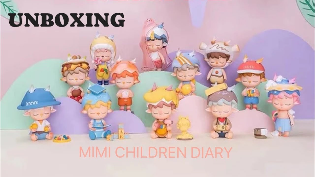 แกะกล่อง UNBOXING ART TOY | MIMI CHILDREN DIARY - YouTube