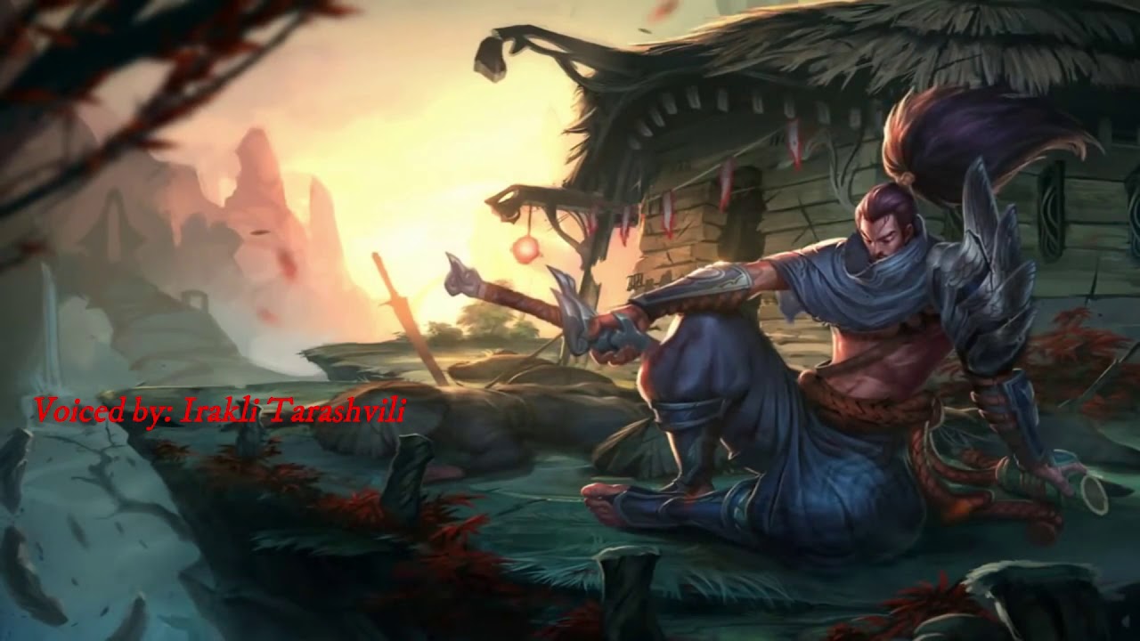 Yasuo Voice - Georgian - League of Legends (2020) - YouTube