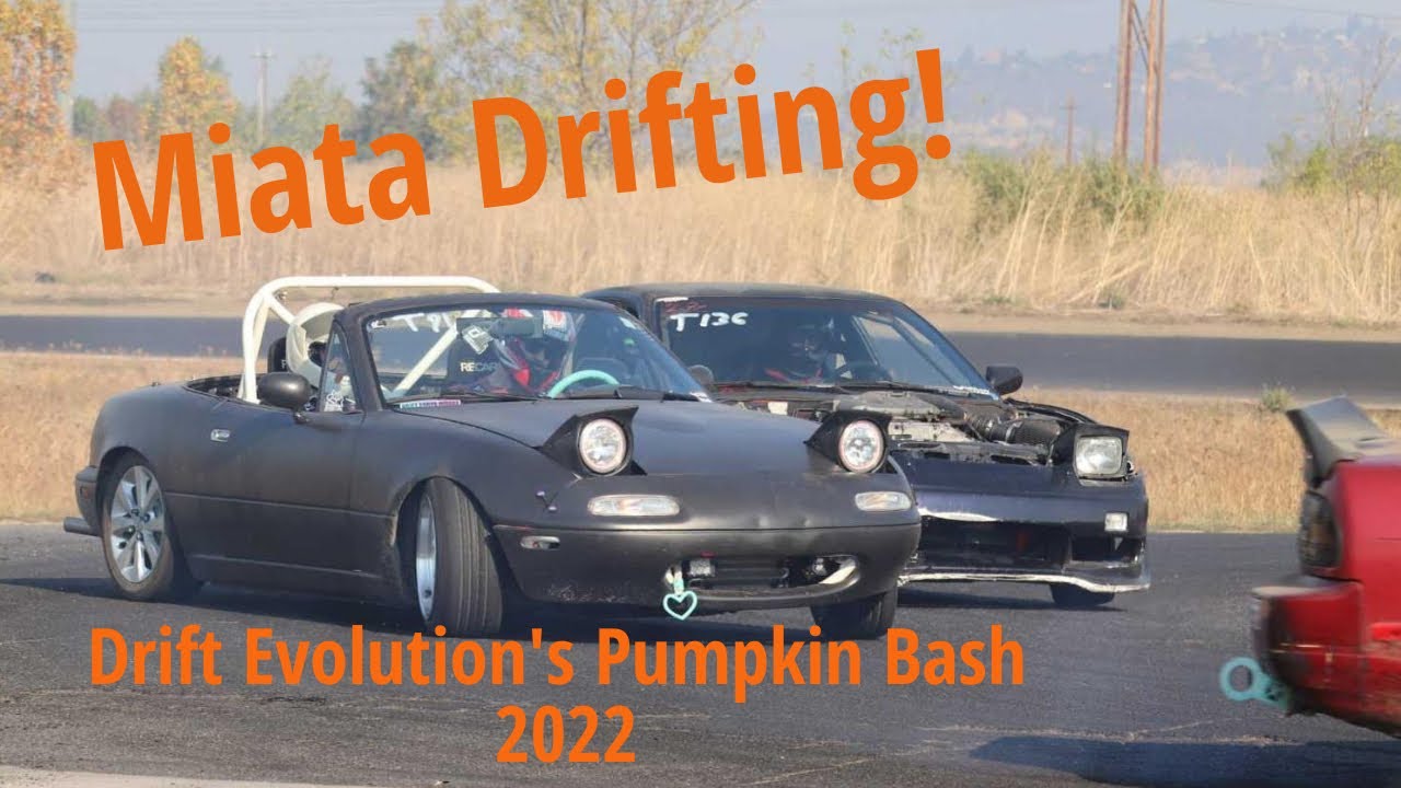 Skid Rose Racing at Pumpkin Bash 2022, With A Miata! - YouTube