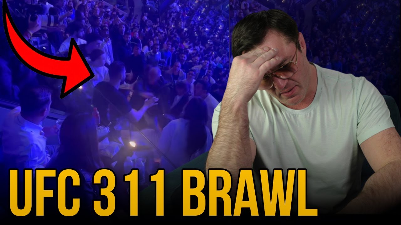UFC 311 Crowd Brawl... - YouTube