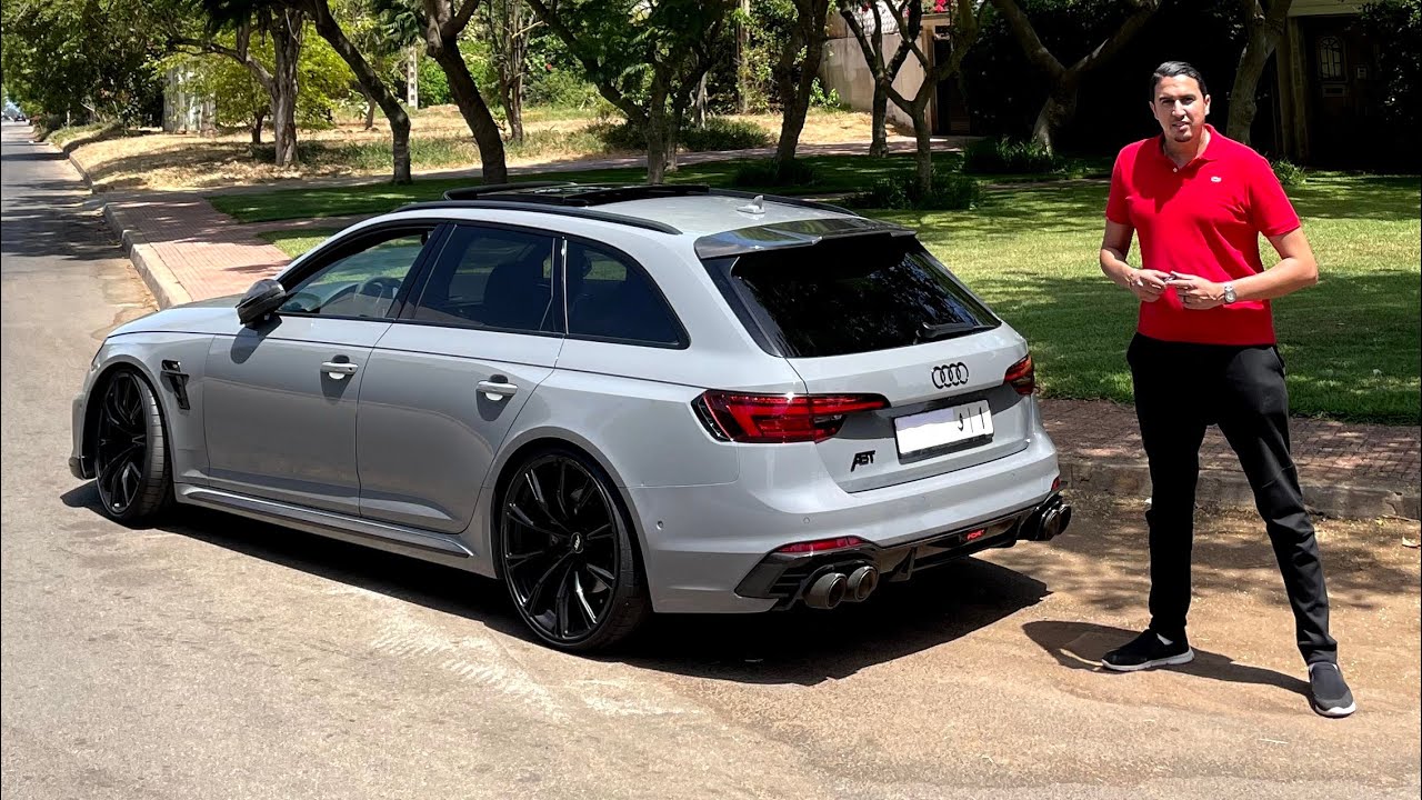 REVIEW N°63 : AUDI RS4+ ABT 1 OF 50 🌐⚡🏎🔥🇲🇦 لخيال لعيلمي - YouTube