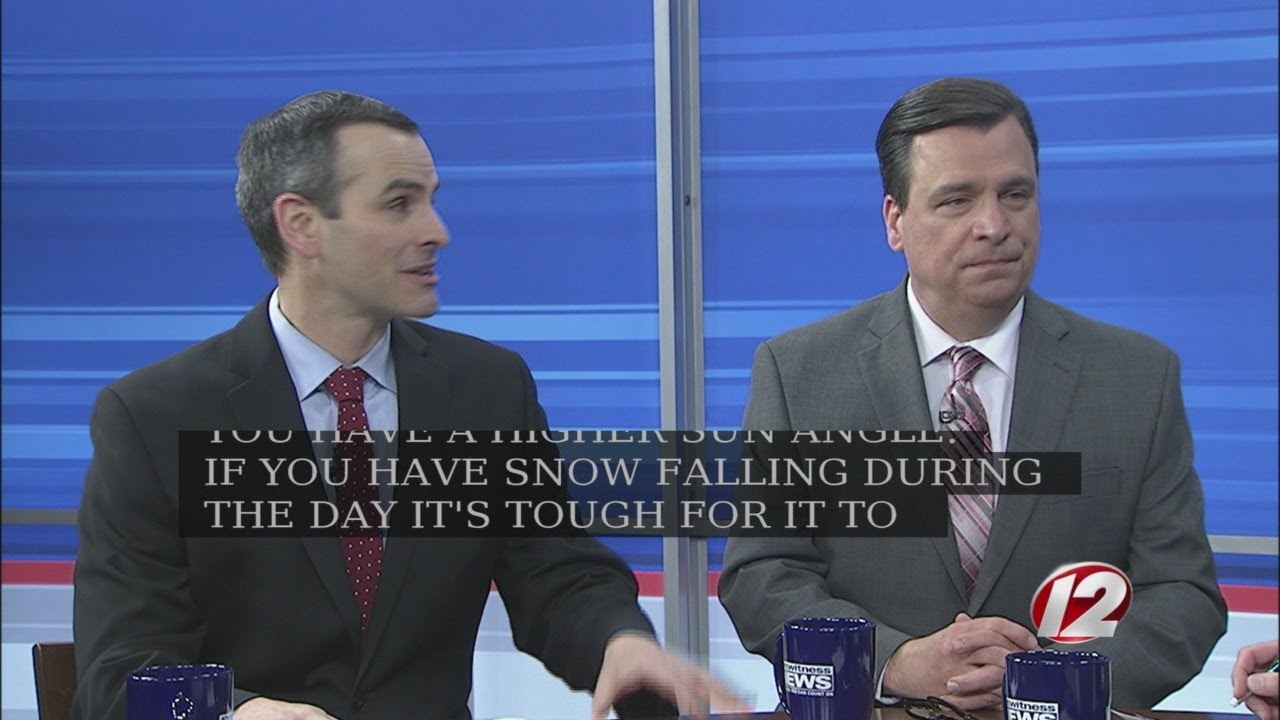 Meteorologists Tony Petrarca and Pete Mangione on Newsmakers - YouTube