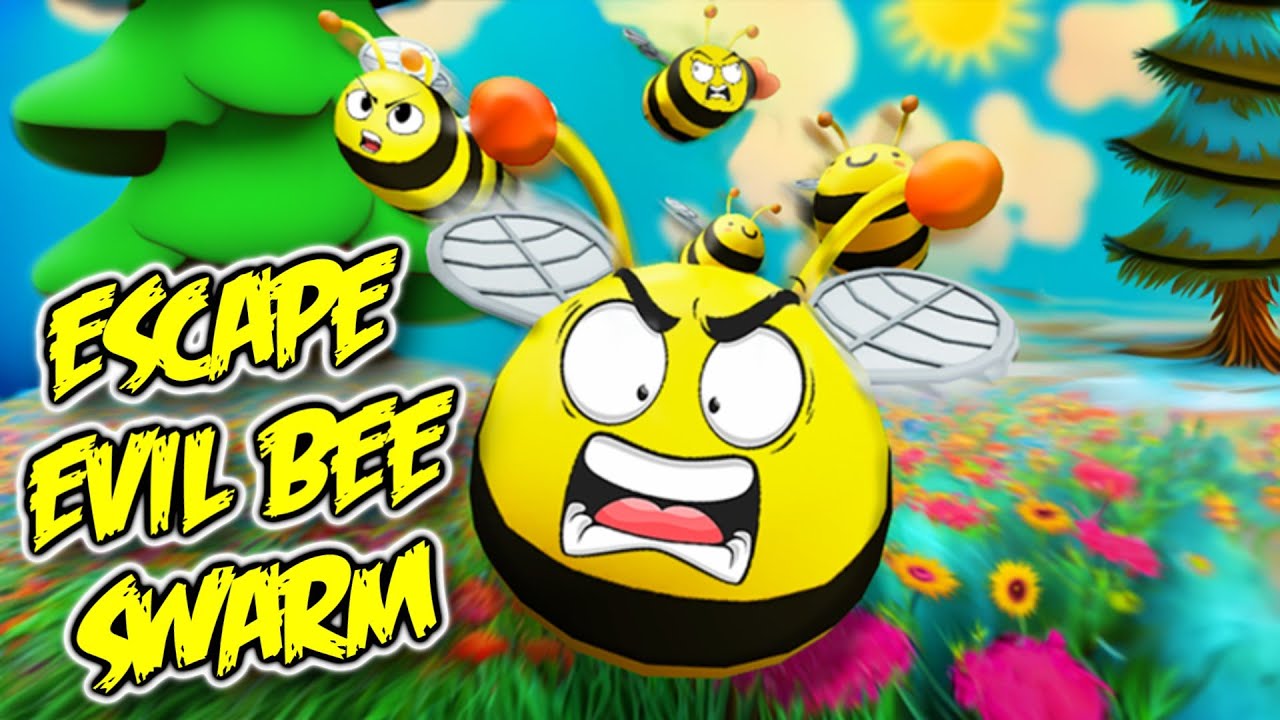 ESCAPE EVIL BEE SWARM OBBY ! Full Walkthrough - YouTube