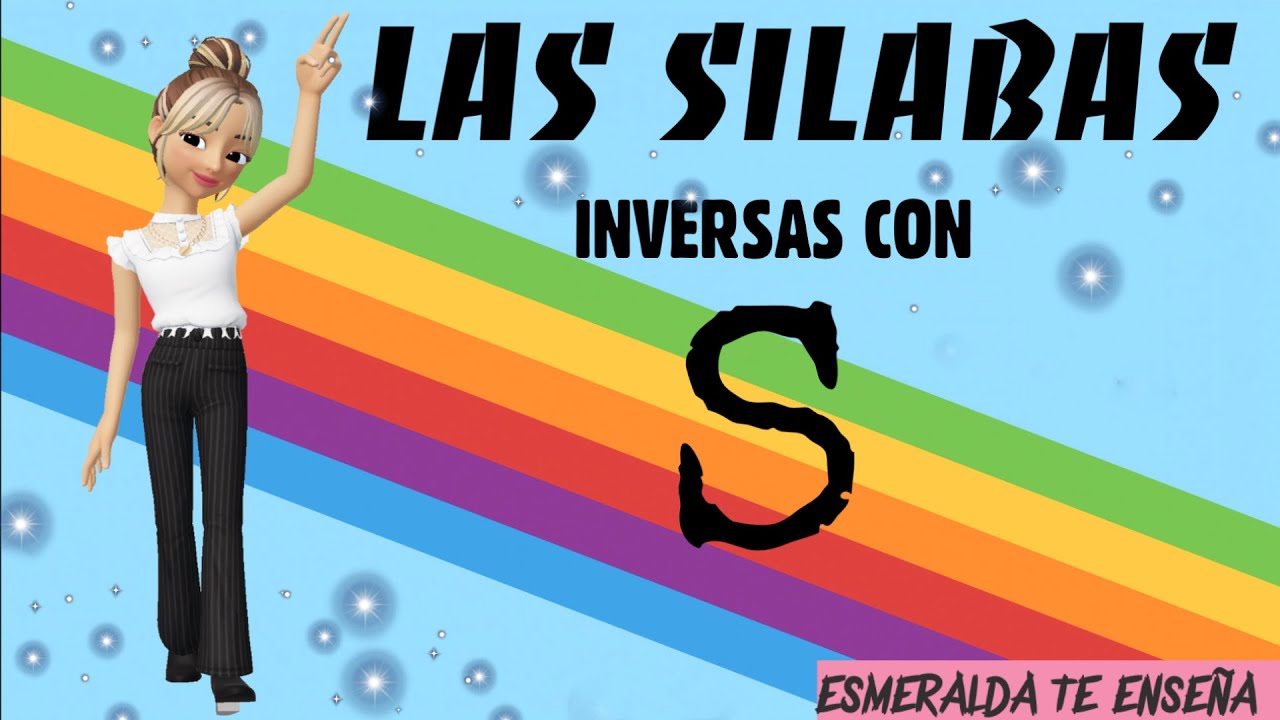 Sílabas inversas | as es is os us | Esmeralda Te Enseña - YouTube