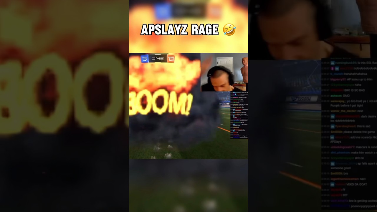 HE’S SO MAD #rIcs #rocketleaguegoals #rocketleague #rIclips #troll # ...