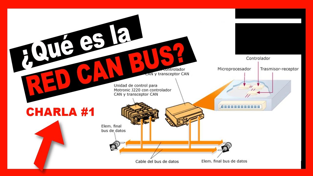 🔥¿Qué es la RED CAN BUS? PARTE 1 - YouTube