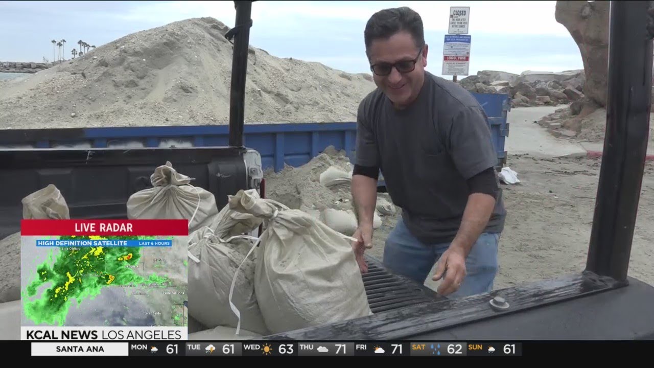Long Beach residents preparing for another round of bad weather - YouTube