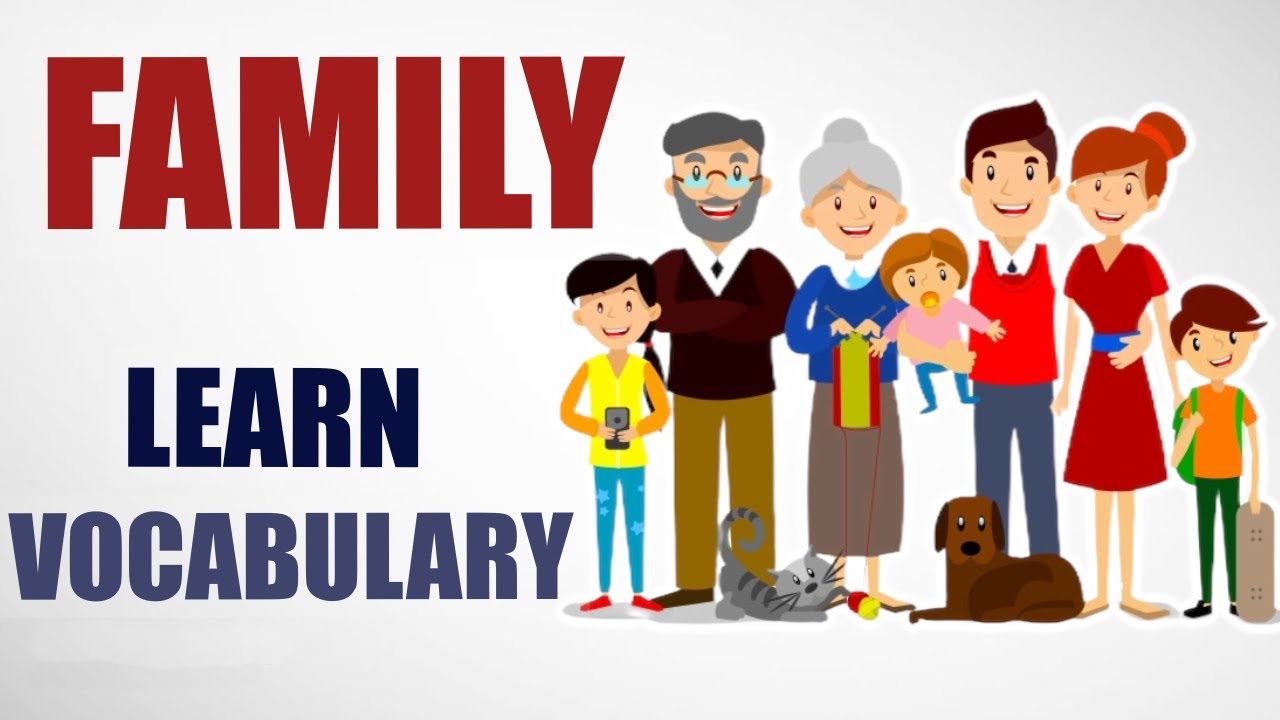 FAMILY Vocabulary in Russian | Family members | Learn Russian | Basic ...