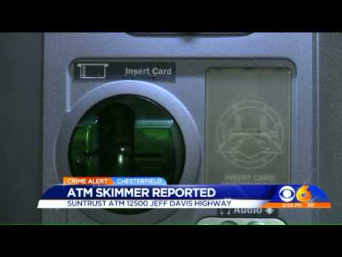 WATCH: ATM skimmer discovered at Sun Trust bank