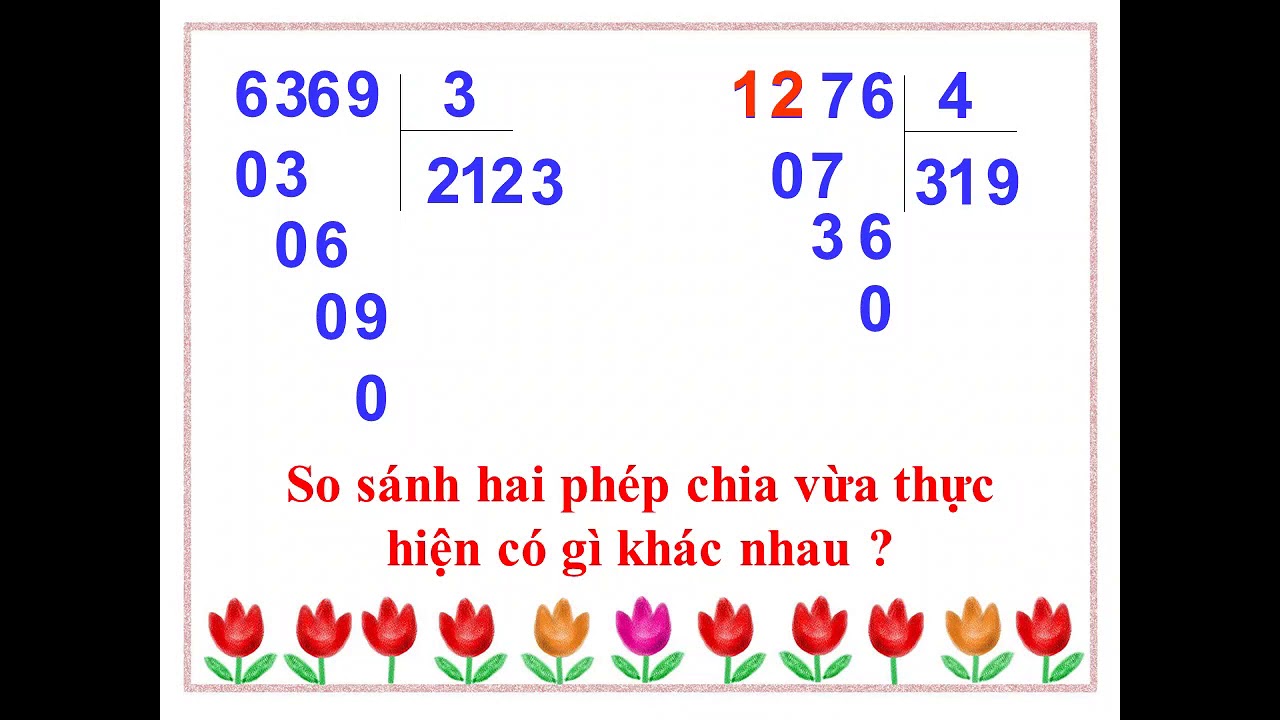 Chia so co bon chu so cho so co mot chu so 1 - YouTube