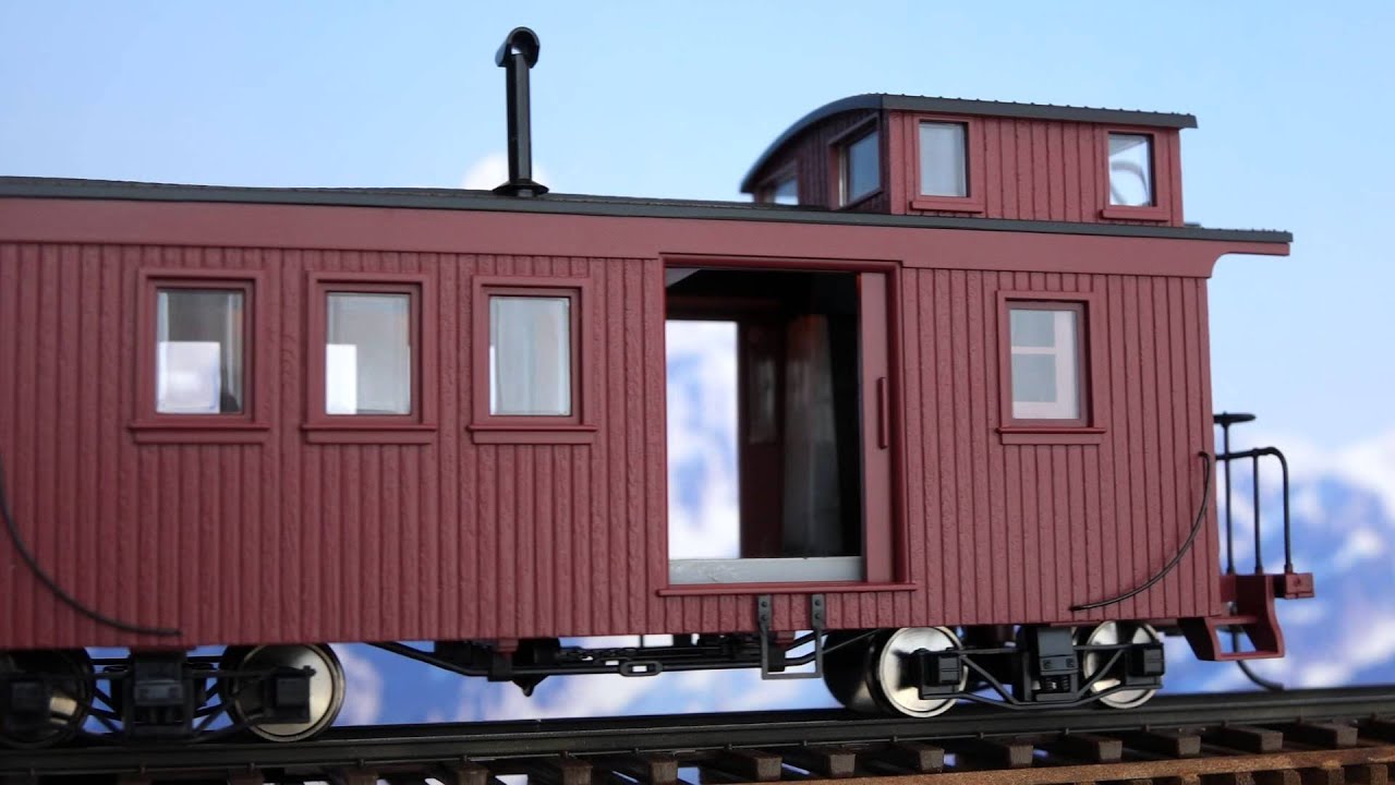 On30 28802 Heisler special ♪DCC SOUND♪ and 26797 Caboose - YouTube