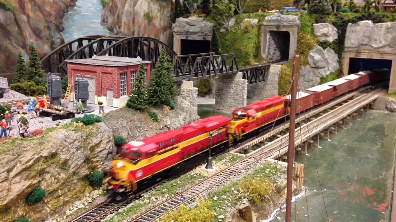 FEC Scratch built Rock Train - YouTube