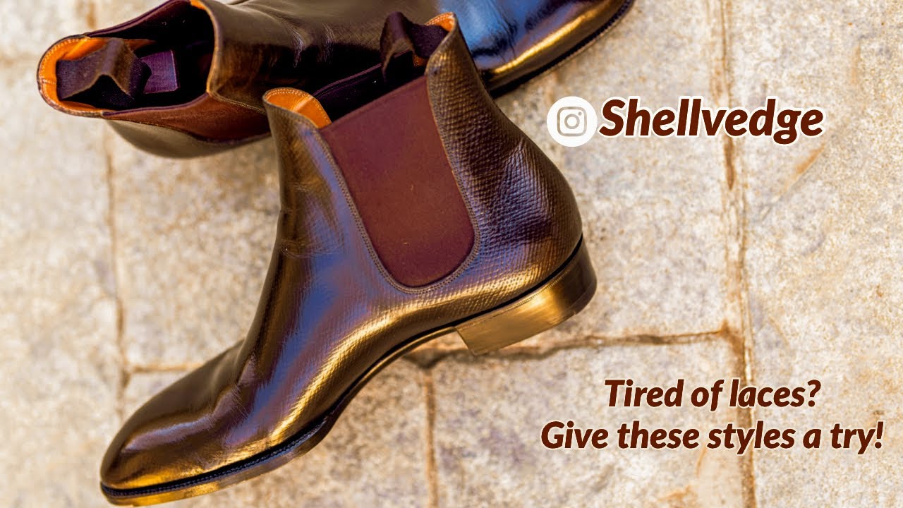 Shoe Laces? Boots & shoes without laces! Chelsea Boots & MORE - YouTube