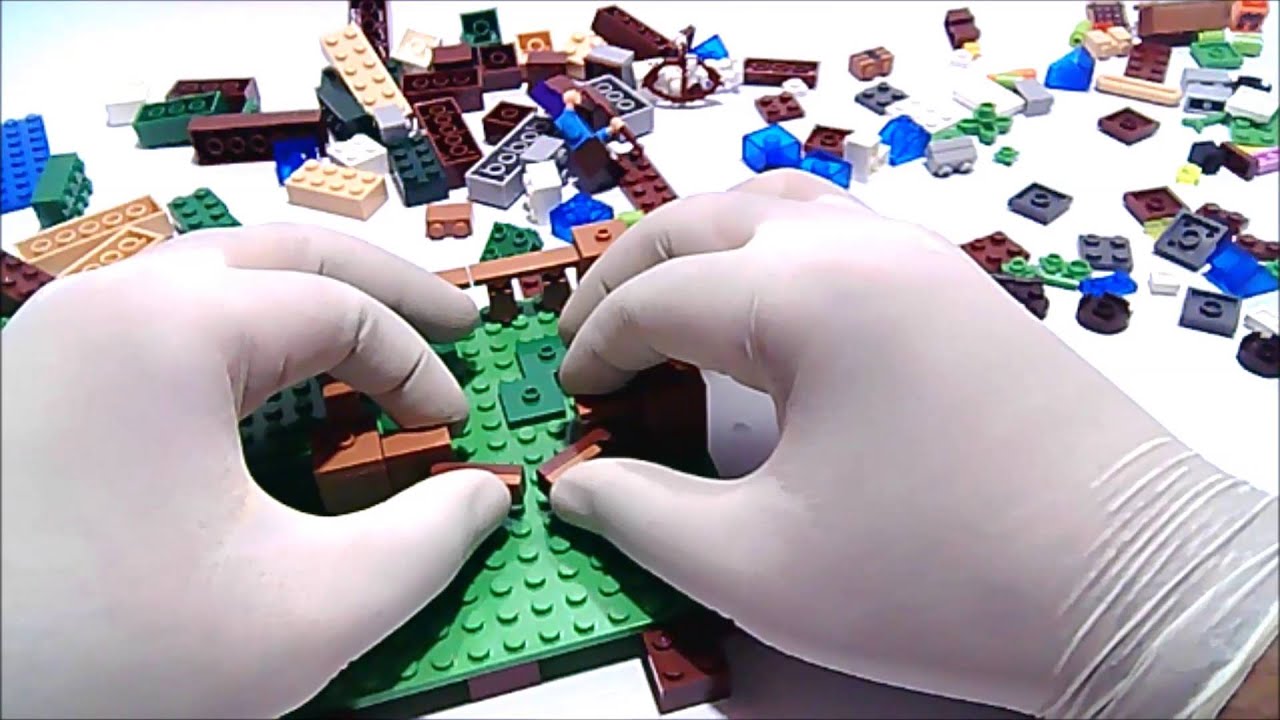 Minecraft Lego Farming Build Wheat Farm Skeleton Archer Minecraft Steve ...