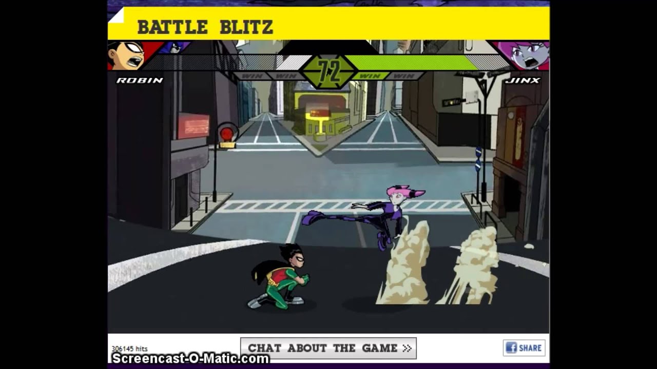 Teen Titans Battle Blitz (Hardmode) Robin vs Jinx - YouTube