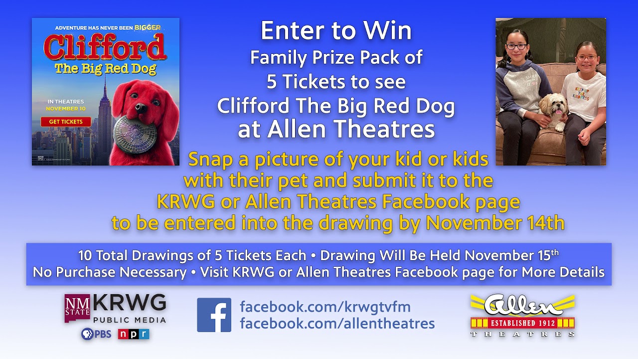 KRWG Clifford The Big Red Dog Promo - YouTube