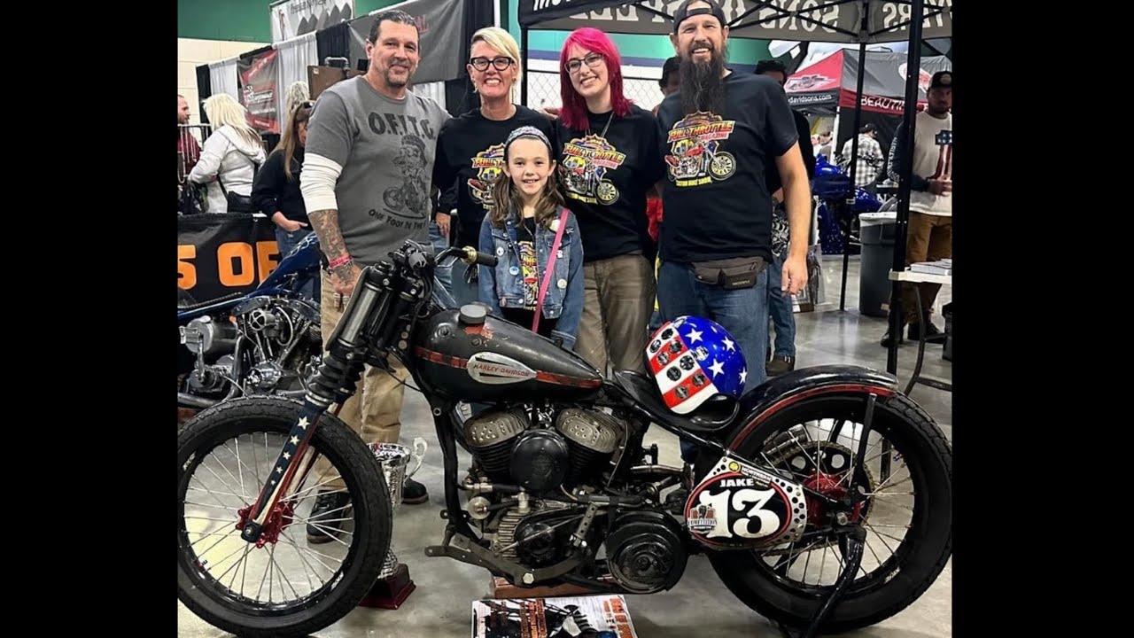 Billy Lane Full Throttle Magazine Custom Motorcycle Show Harley Indian ...