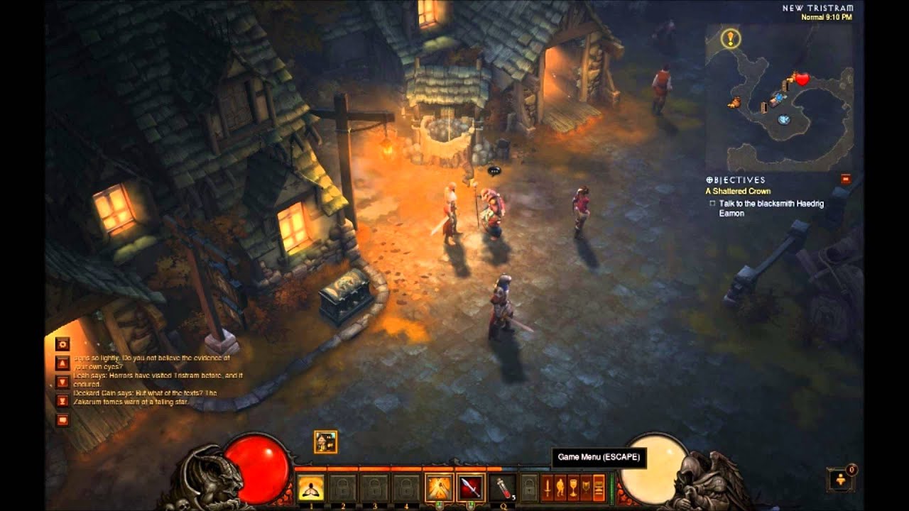Diablo III - Leah, Deckard Cain The Falling Star Prophecy, A Shattered ...