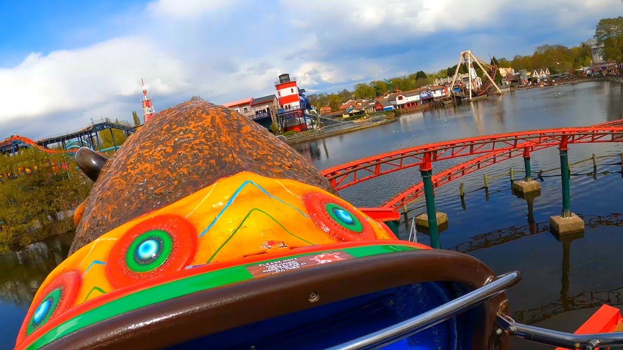 Buffalo Coaster 4K On Ride POV - Drayton Manor - YouTube