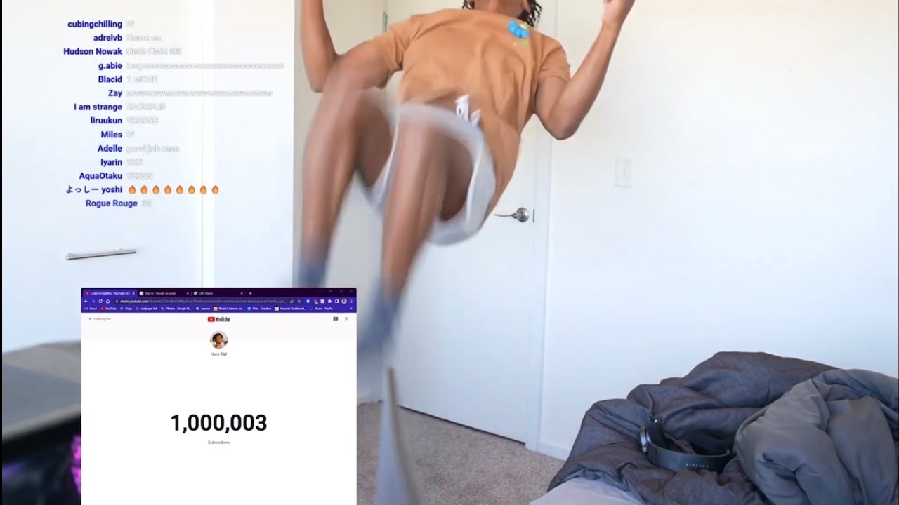 1 MILLION SUBS STREAM pt2 - YouTube