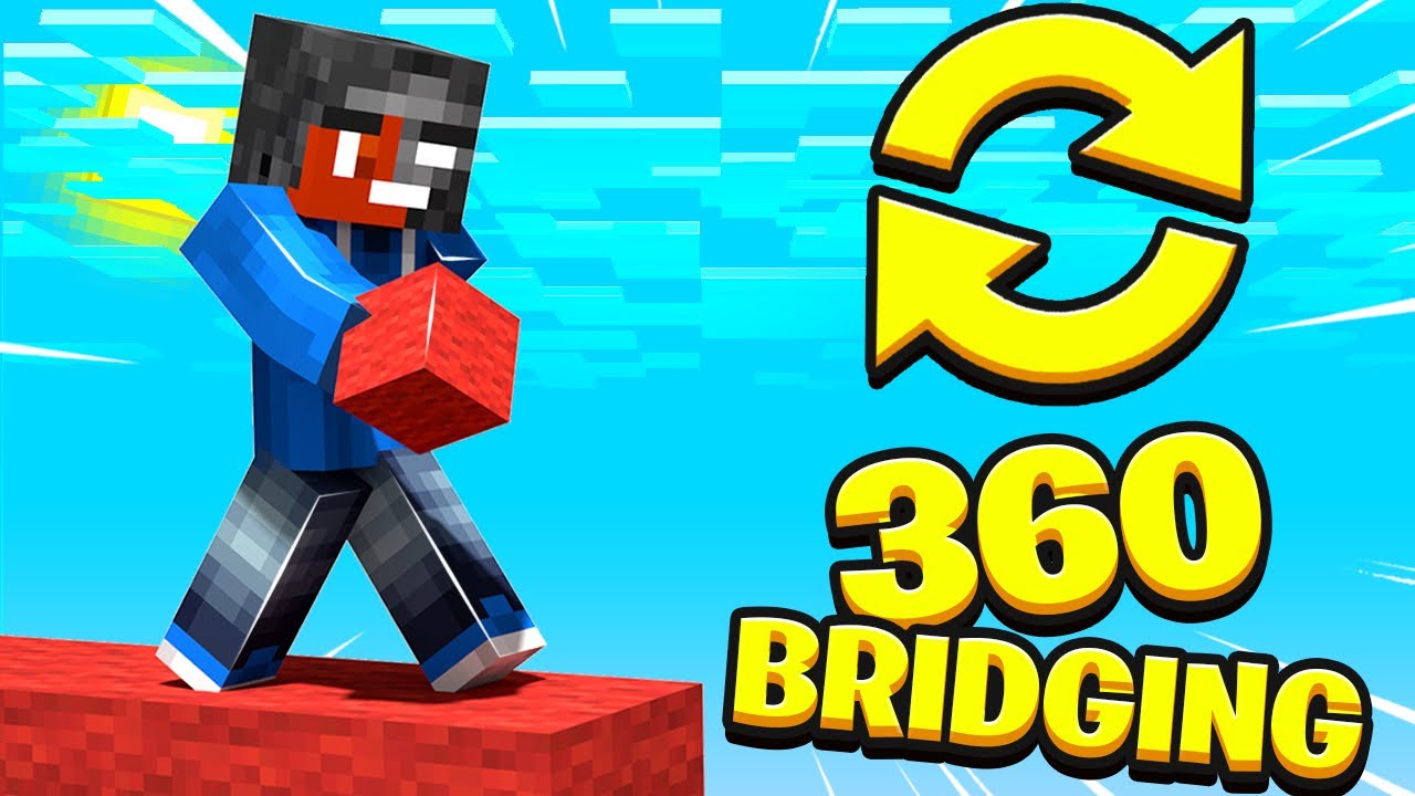 360 Jump Bridging! (Minecraft Bedrock) - YouTube