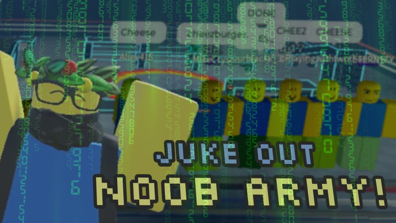 Noob army in roblox juke out! 👾 - YouTube