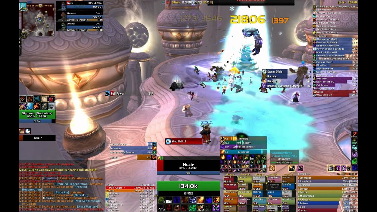 0.01% wipe on Conclave of Wind Heroic 25m - YouTube