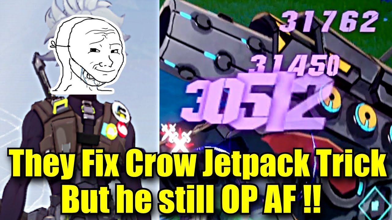 They Fix Crow Jetpack Trick but he is still OP AF !! Tower of Fantasy ...