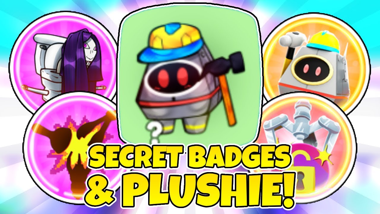 HOW TO GET 4 SECRET BADGES & DUNCAN PLUSHIE IN CLAW MACHINE SIMULATOR ...