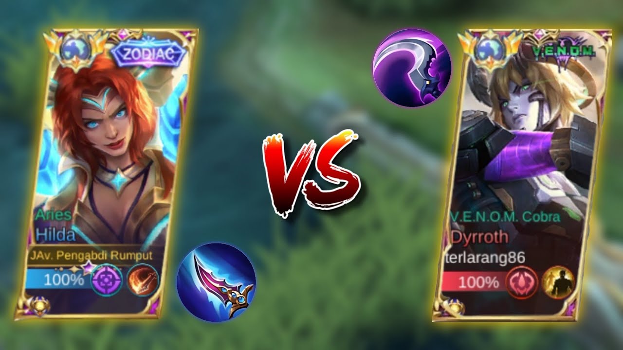 SIAPA YANG TERKUAT DI EXP LANE?? HILDA VS DYRROTH | MOBILE LEGENDS - YouTube