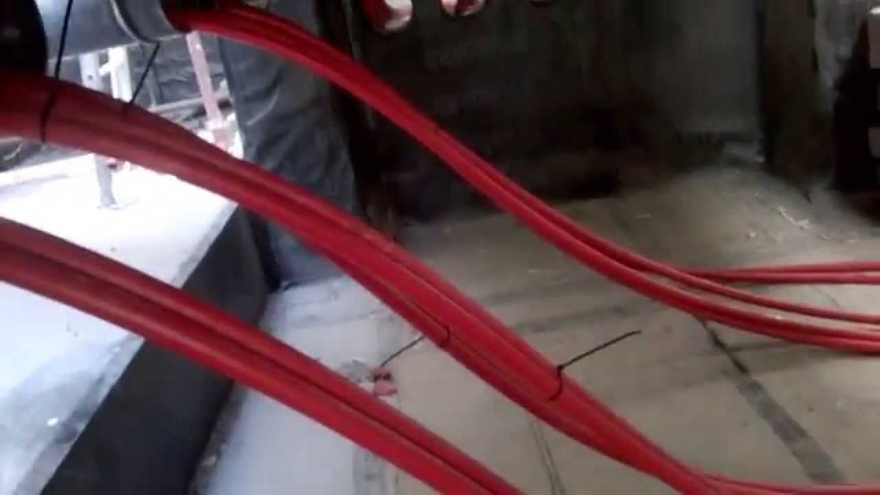 500 and 120 MV cable glanding - YouTube