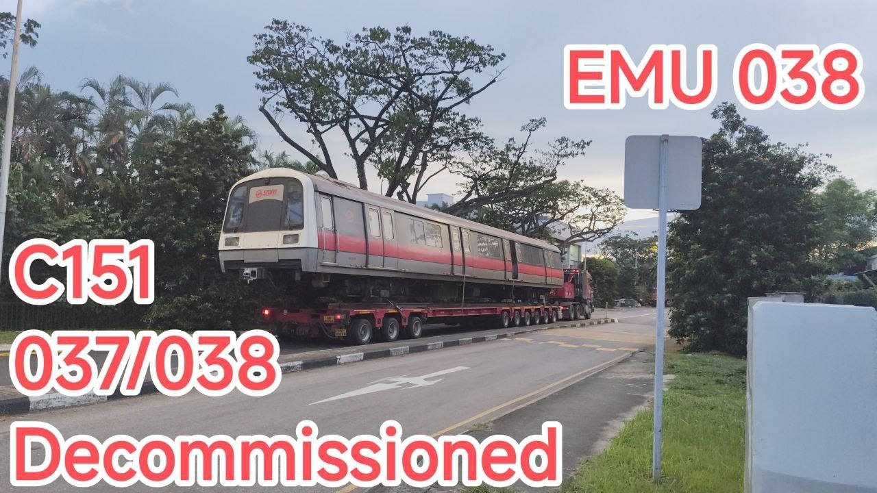 [Farewell 037/038] Kawasaki Heavy Industries C151 EMU 038 Sent for ...