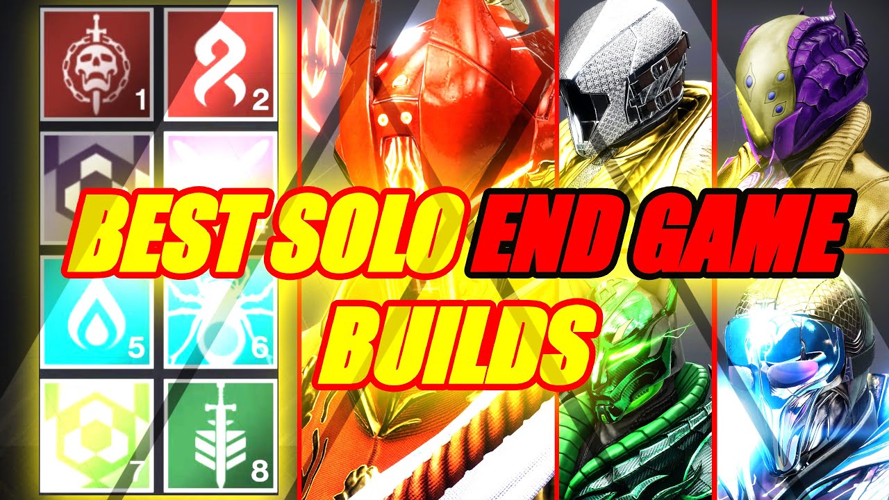 Best TRUE ENDGAME Solo BUILDS For WARLOCKS On Every ELEMENT In Destiny ...