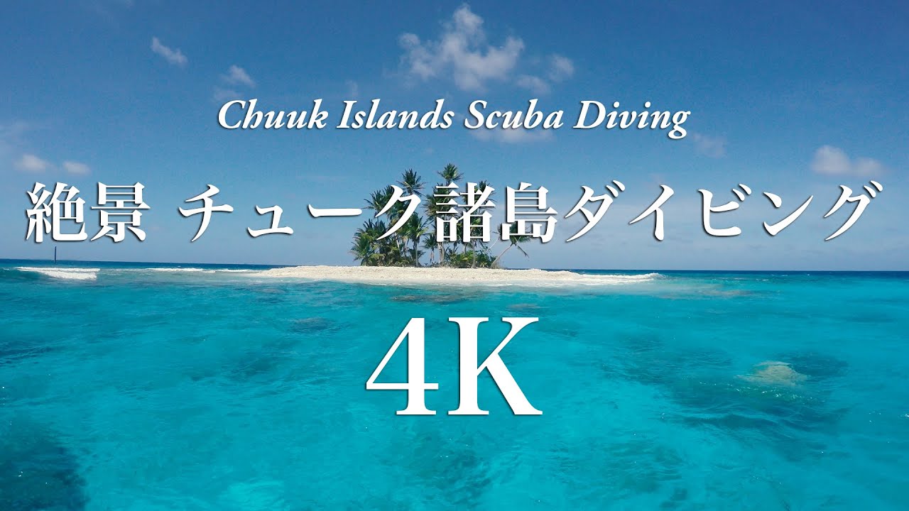 [4K] 絶景 チューク諸島ダイビング Chuuk Islands Scuba Diving Underwater World - YouTube