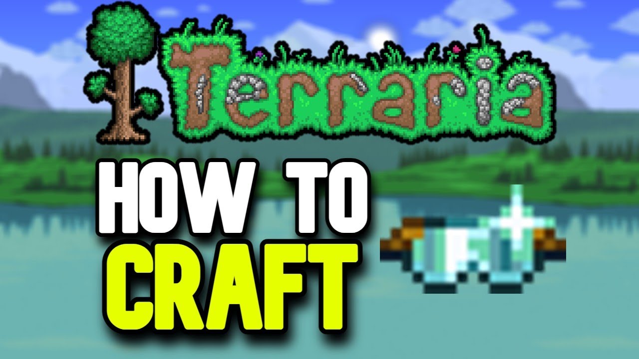 How to Make Reflective Shades in Terraria - YouTube